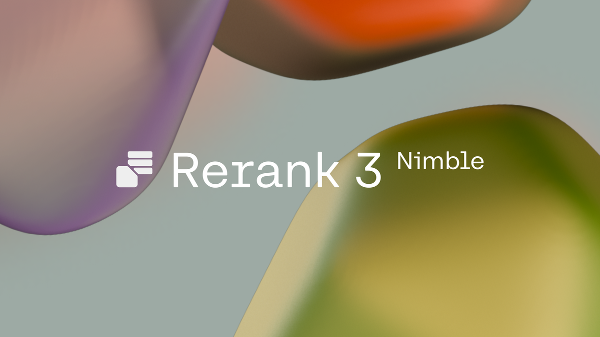 Introducing Rerank 3 Nimble: Faster Reranking for Enterprise Search and ...