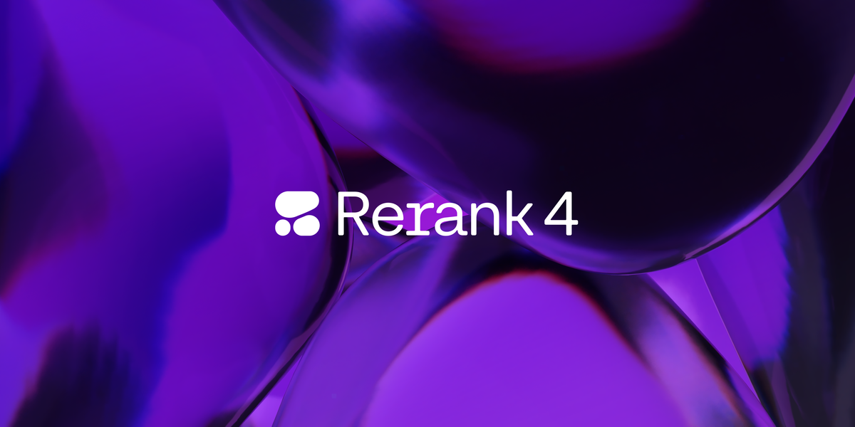 Introducing Rerank 4: Cohere’s most powerful reranker yet